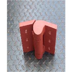 5" x 6 1/2" Carbon steel security hinges at Kiesler Machine Inc.