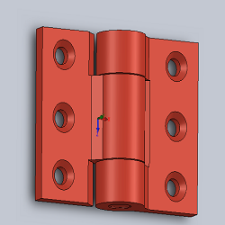2000lbs Carbon Steel Mortise Hinges for Heavy Duty Door - Kiesler ...