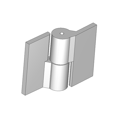 5" x 6 1/2" Stainless Steel Heavy Duty Hinges capable of load bearing ...