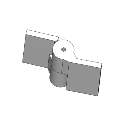 8" x 7 7/8" Heavy duty pivot hinges for military doors at Kiesler ...