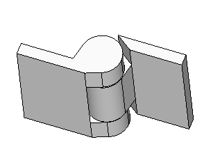 Surface Mounted Hinges, Surface Mount Door Hinges - Kiesler Machine Inc